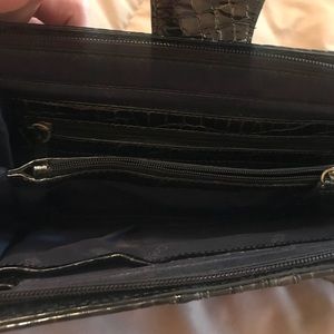 Charlie Lapson | Bags | Nwot Charlie Lapson Crocodile Brown Leather ...